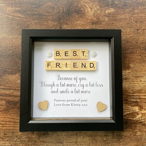 Friend Frame, Personalised Frame, Gift for A Friend, Friend Gift, Gift ...