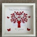 Ruby Wedding Anniversary Frame, Wedding Gift, Personalised, 40th ...