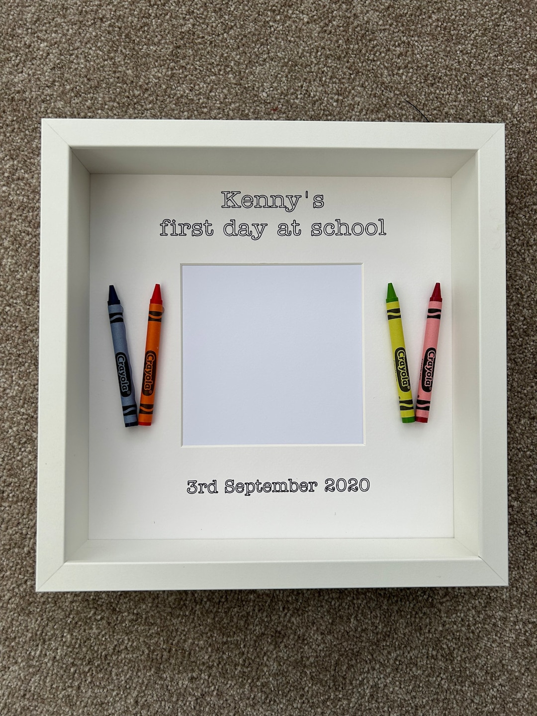 First Day at School Frame, First Day at Nursery Frame, First Day at ...