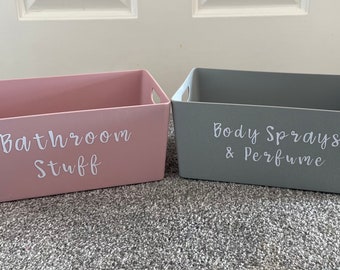 Personalised Storage Boxes, Cleaning Cupboard Organisation, Cleaning ...