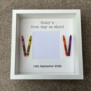 First Day at School Frame, First Day at Nursery Frame, First Day at ...