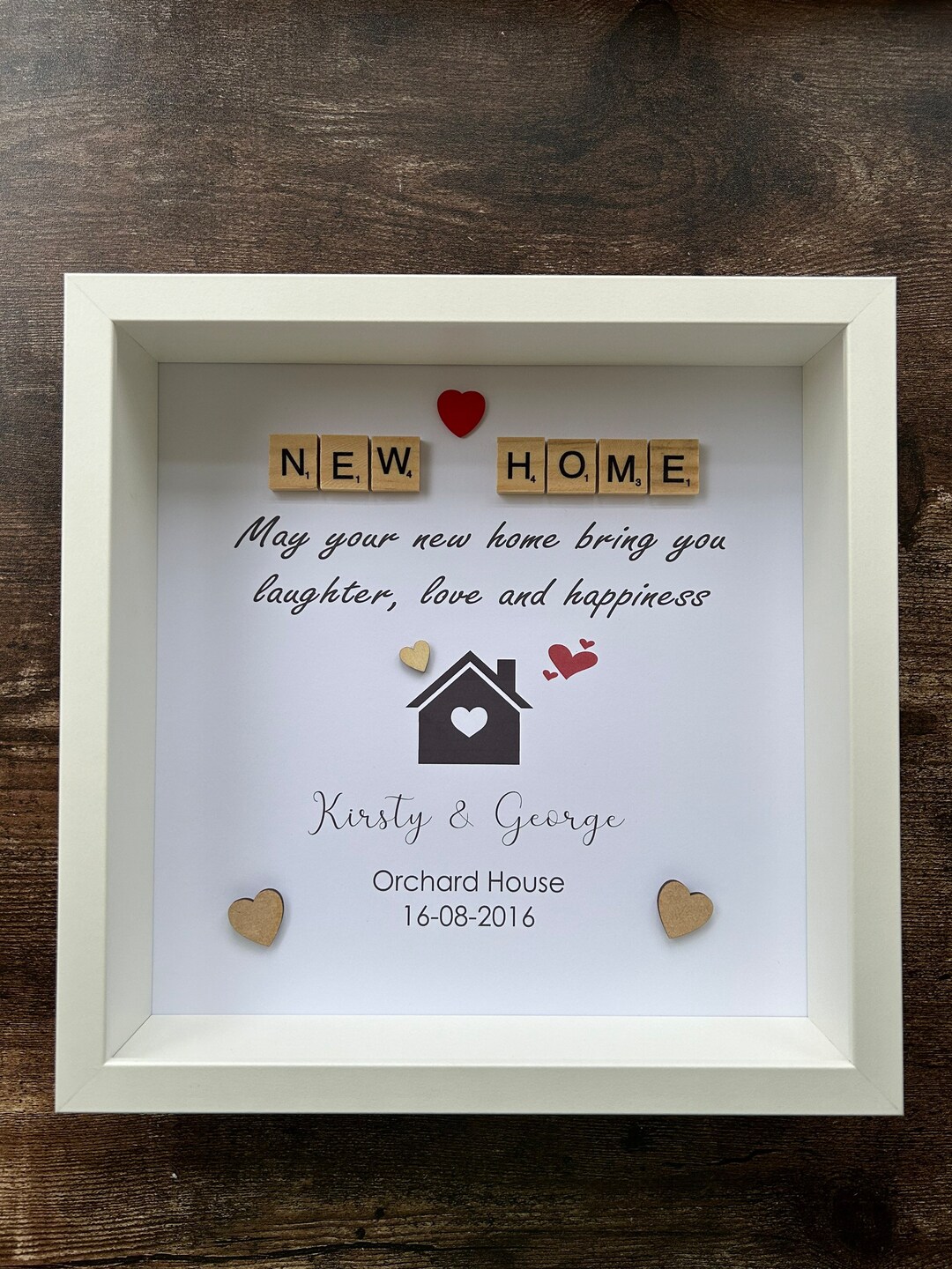 New Home Gift, New Home Frame, Home Warming Gift, New House Gift ...