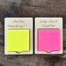 Post It Note Holder, Post It Holder, Personalised Post It Holder, Funny ...