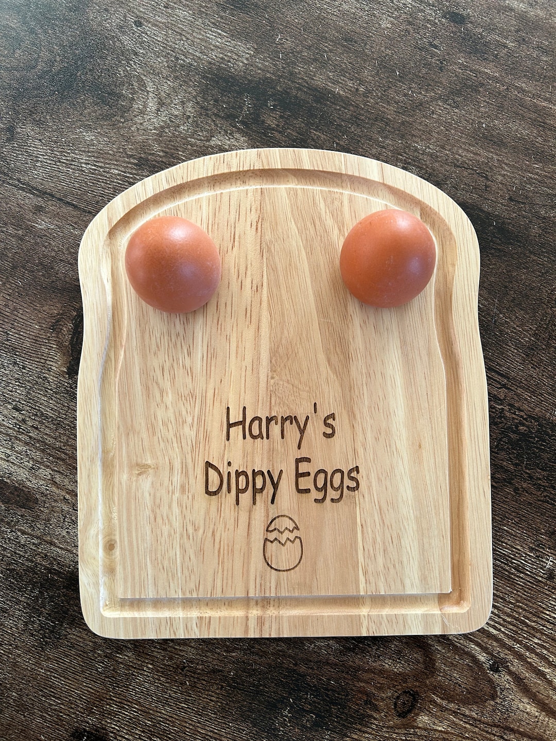 Personalised Dippy Egg Board, Personalised Breakfast Board ...