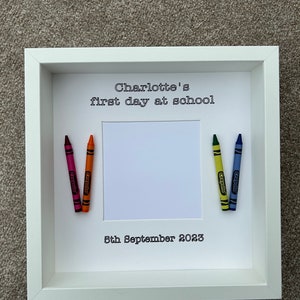 First Day at School Frame, First Day at Nursery Frame, First Day at ...