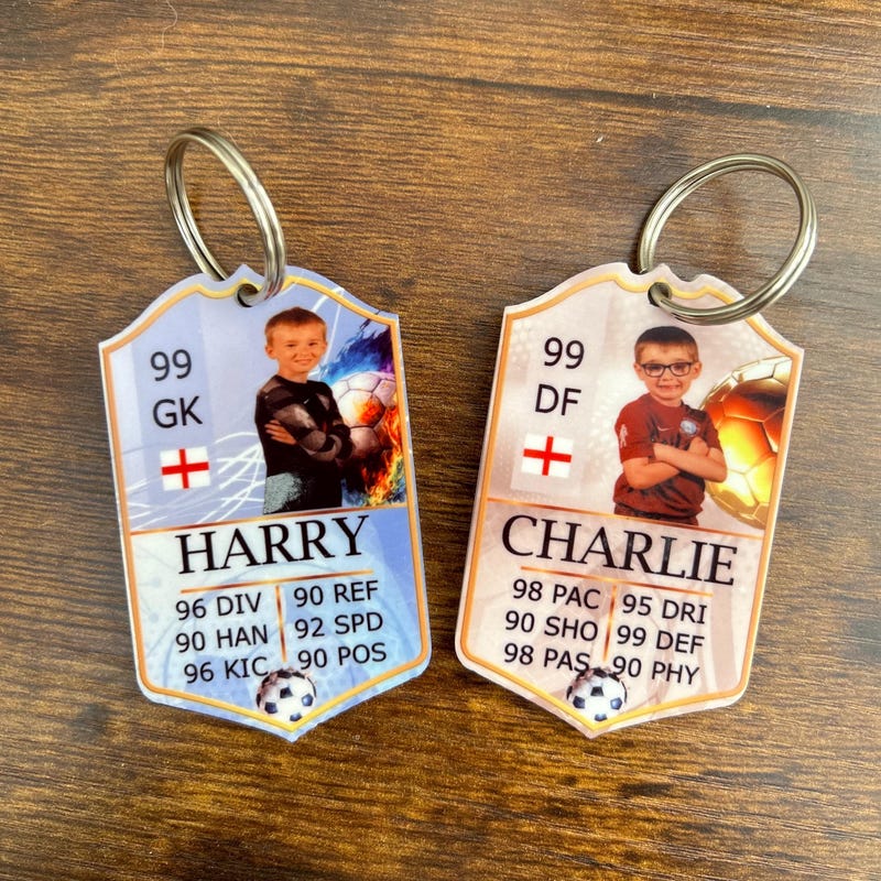 Personalised Fifa Stats Card - Etsy UK