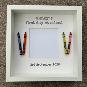 First Day at School Frame, First Day at Nursery Frame, First Day at ...