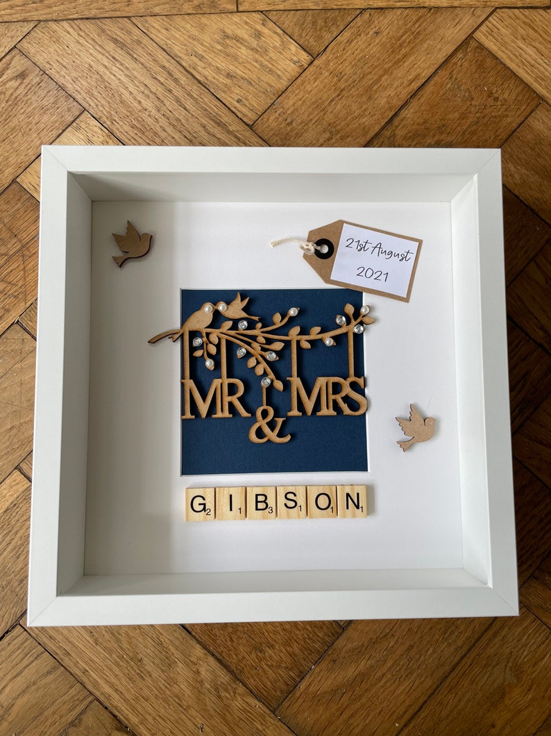 Wedding Day Gift Wedding Day Frame Personalised Frame Gift - Etsy