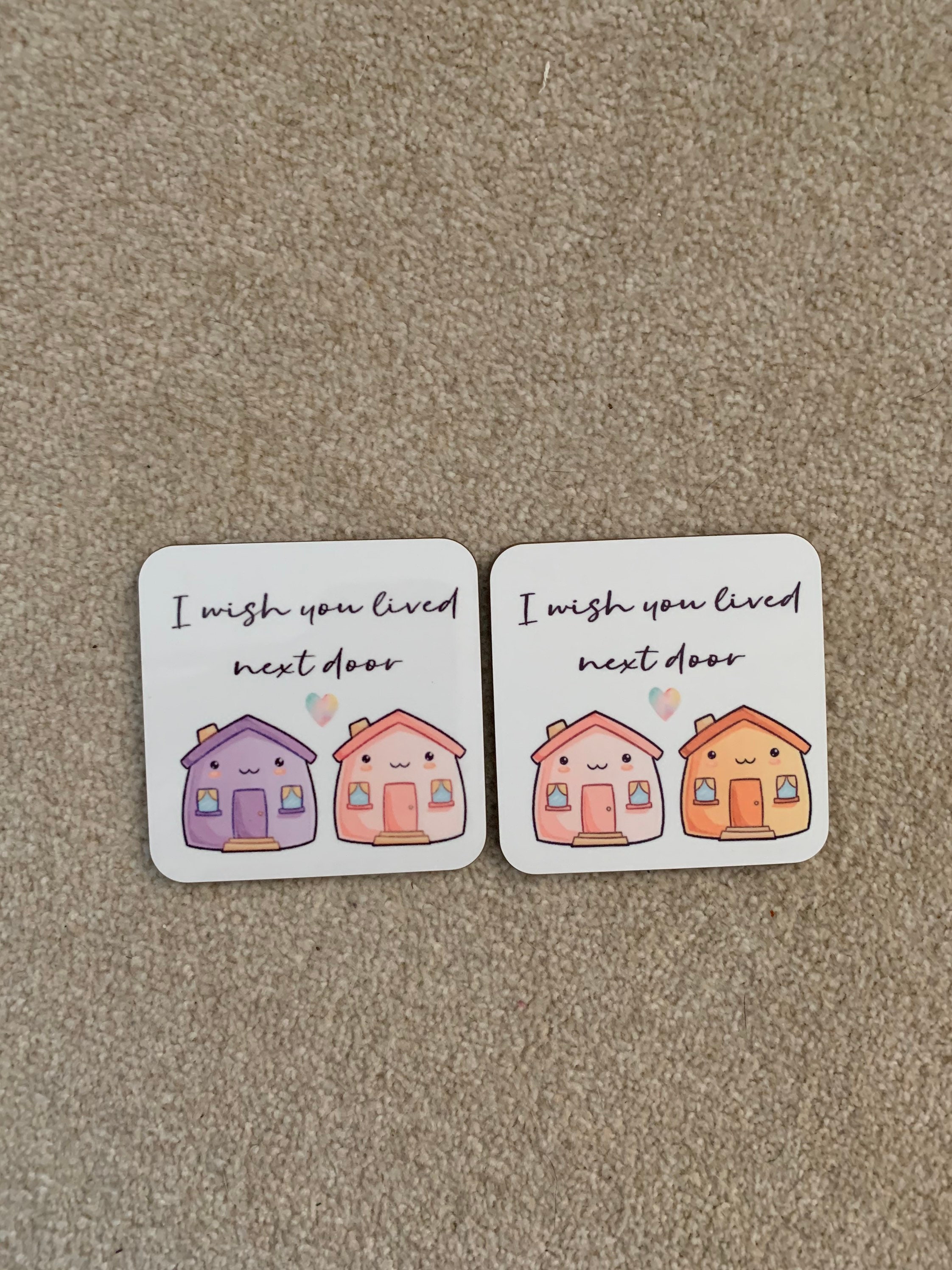 Friend Gift Friend Coaster Coaster Best Friend Gift | Etsy