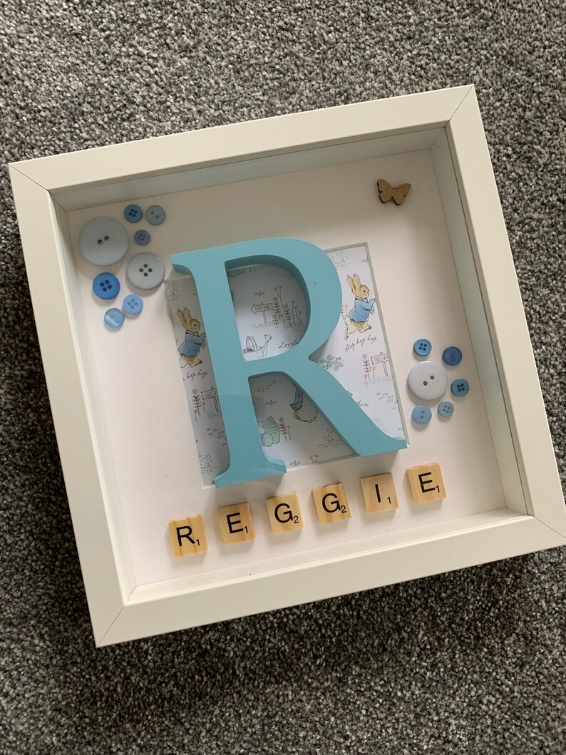 Birthday Frame New Baby Frame Personalised Frame Baby Girl - Etsy