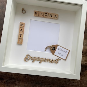 Personalised Engagement Frame, Engagement Photo Frame, Engagement Gift ...