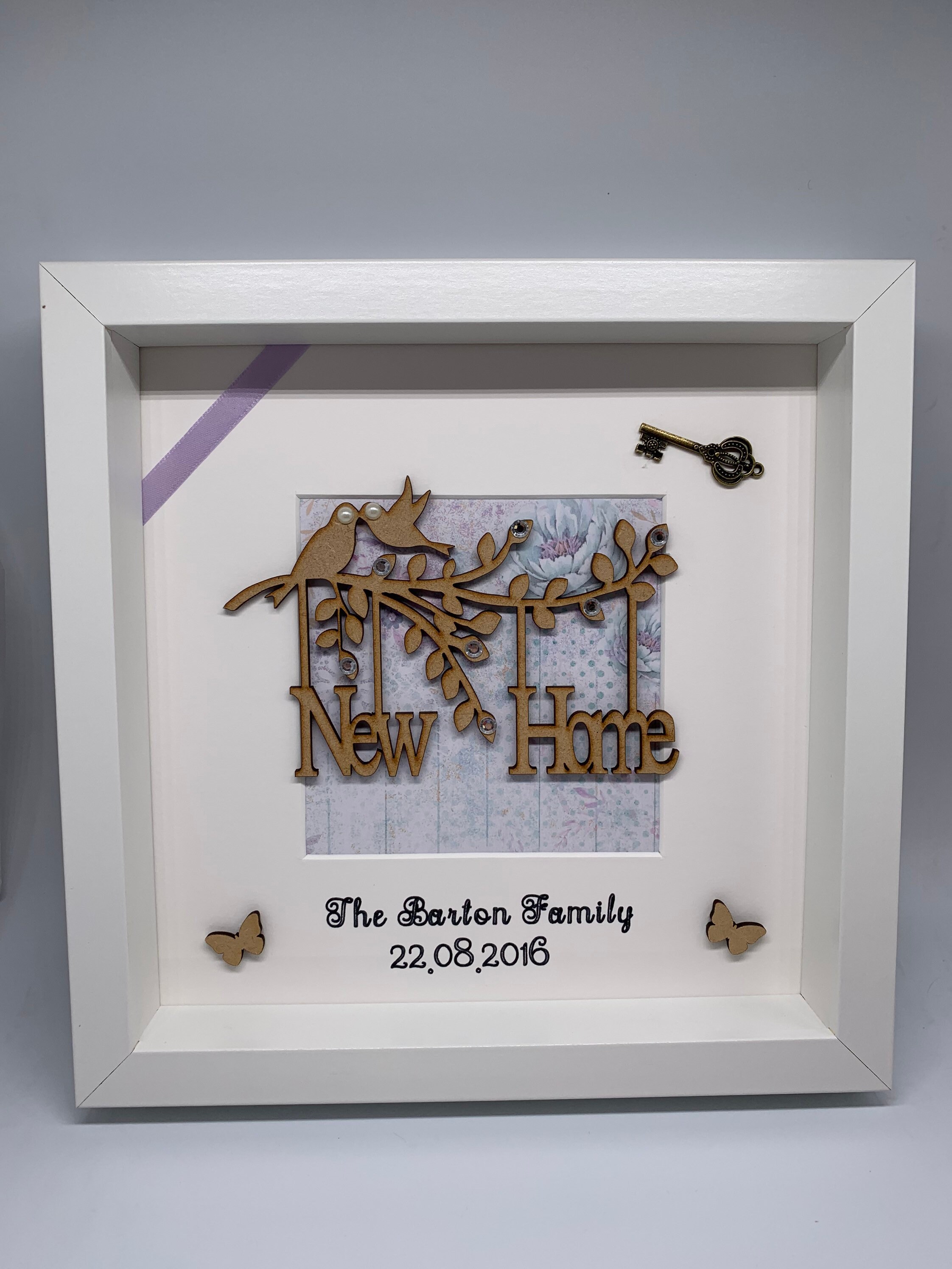 New Home Gift New Home Frame Family Gift Gift For Family | Etsy