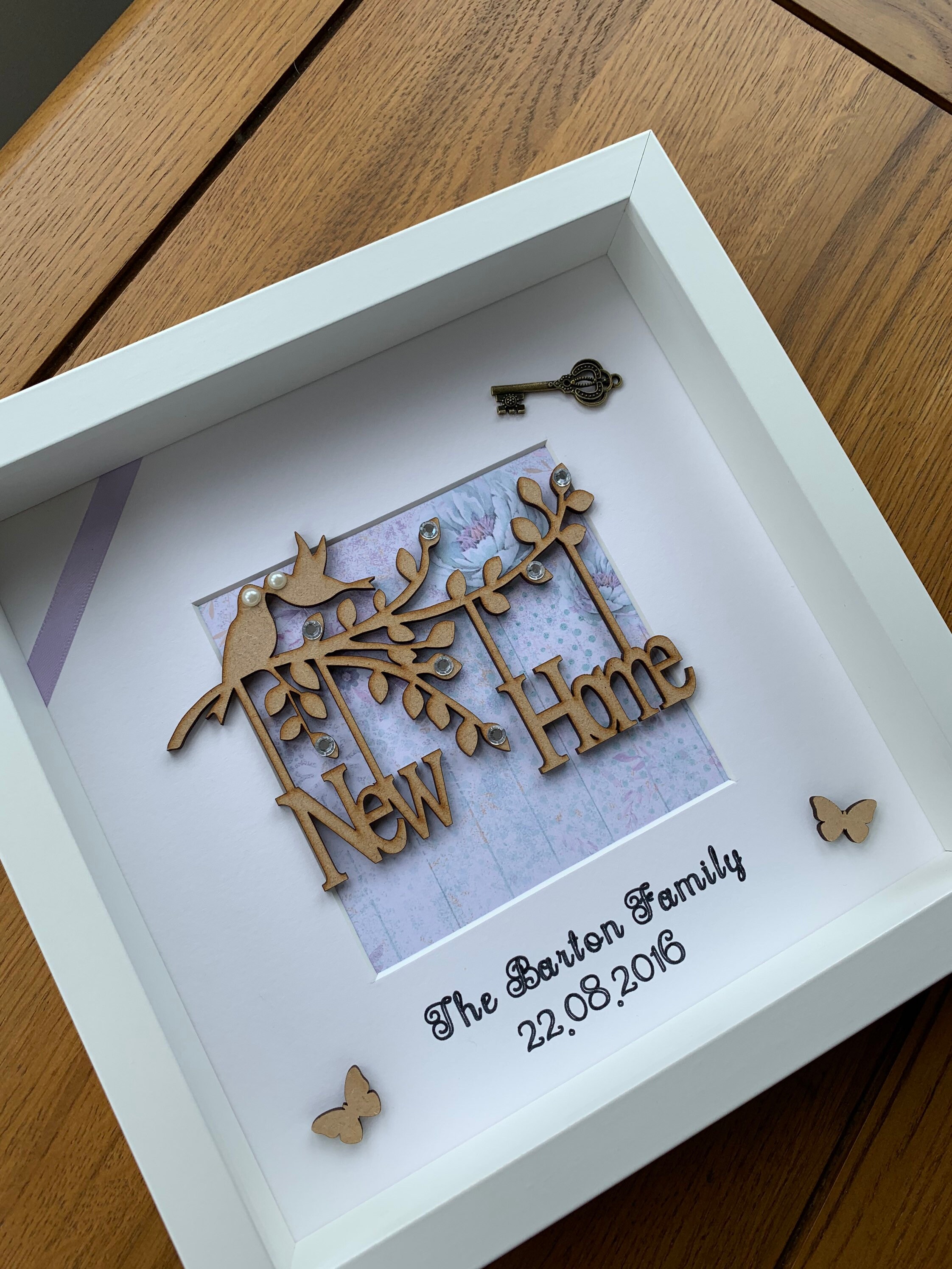 New Home Gift New Home Frame Family Gift Gift For Family | Etsy
