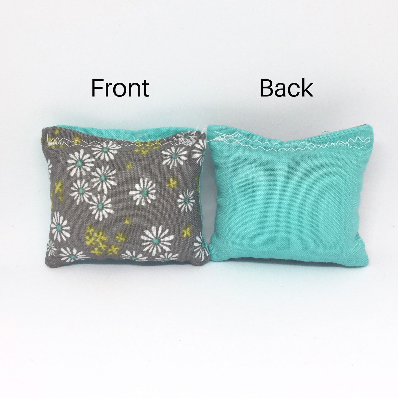 MINI Catnip Pillows - Flower Prints, Set of 3, Made With Organic Catnip ...