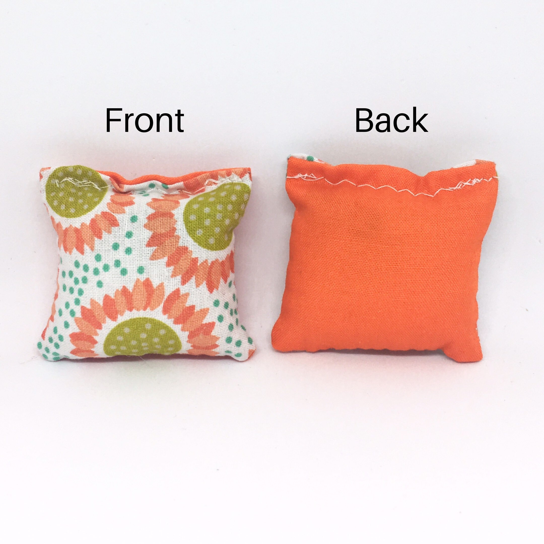MINI Catnip Pillows - Flower Prints, Set of 3, Made With Organic Catnip ...