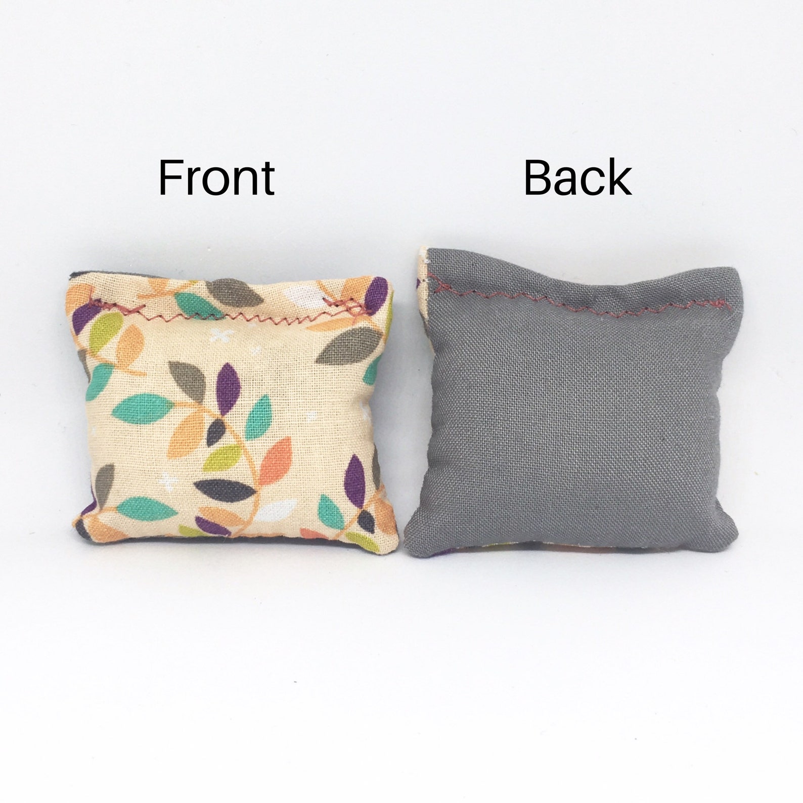 MINI Catnip Pillows - Flower Prints, Set of 3, Made With Organic Catnip ...