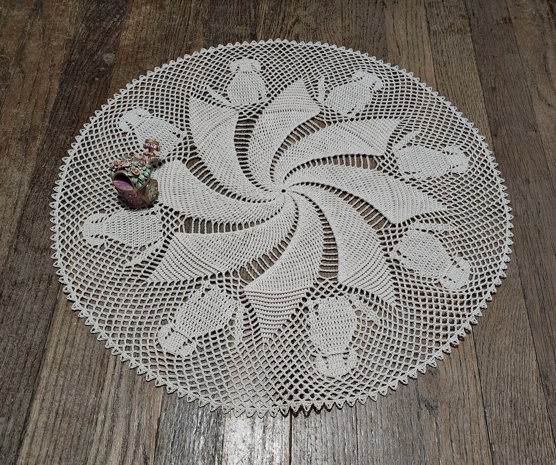 Best Friend Pinwheel Doily Pattern - Etsy