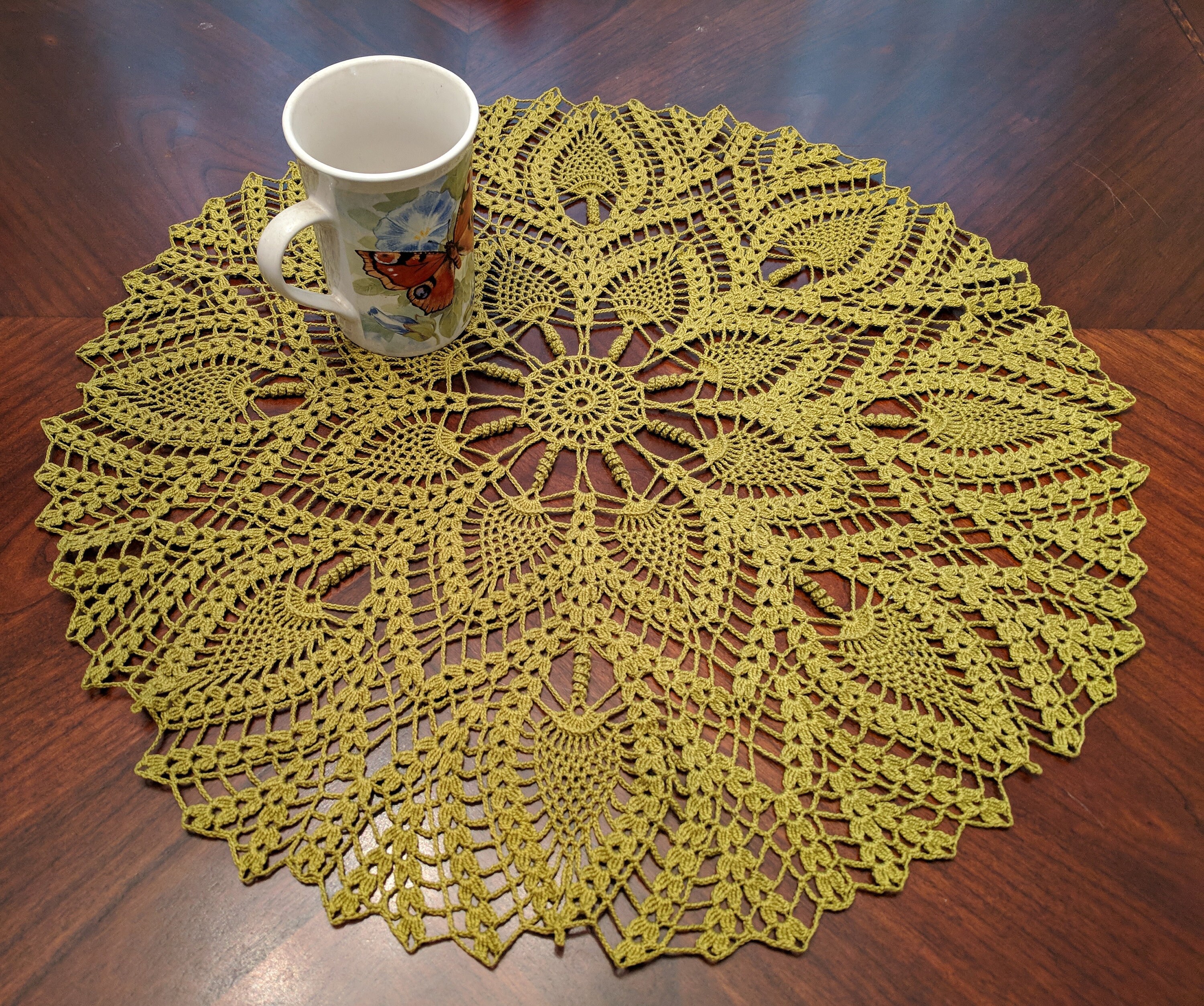Starring: Pineapples Doily Pattern - Etsy