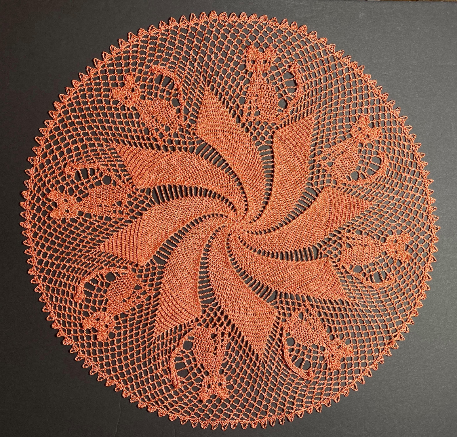 Shadow Cat Pinwheel Doily Pattern - Etsy