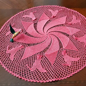 Hummingbird Pinwheel Doily Pattern - Etsy