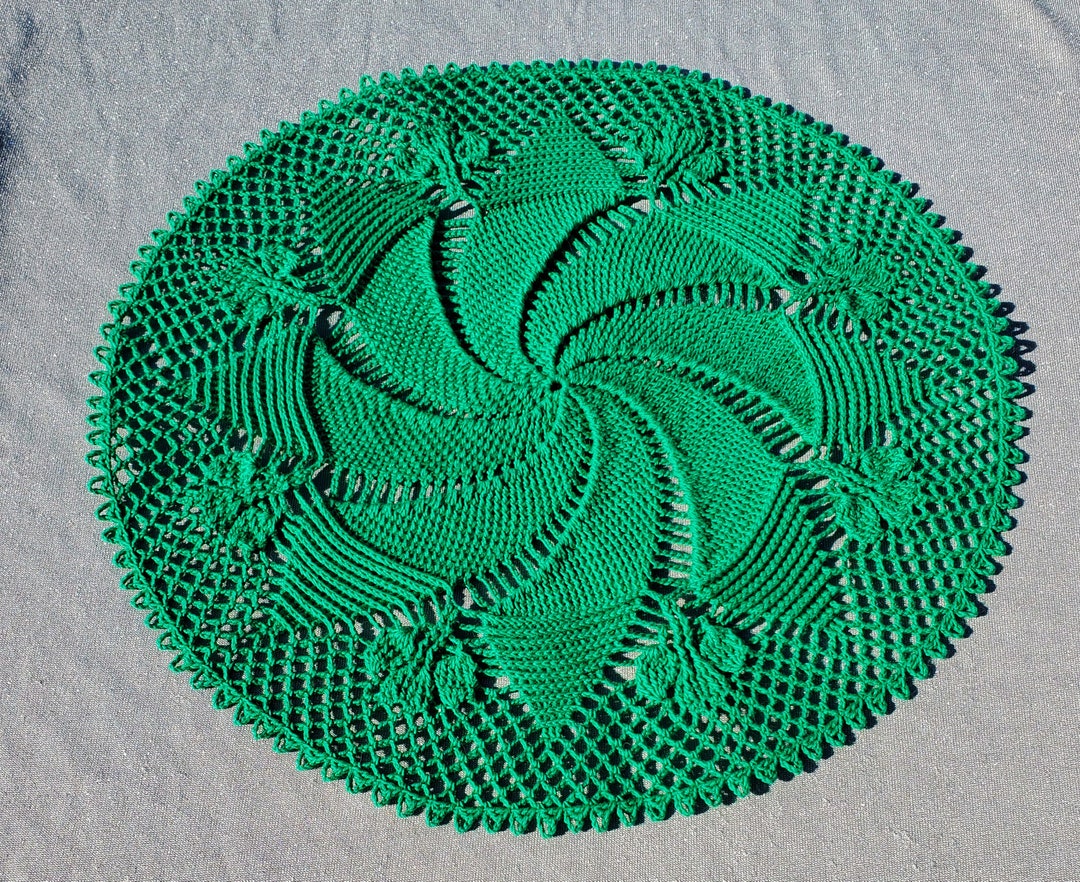 Shamrock Pinwheel Doily Pattern - Etsy