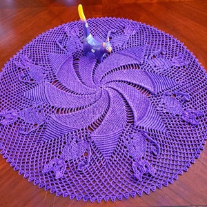 Shadow Cat Pinwheel Doily Pattern - Etsy