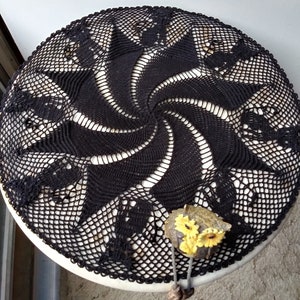 Shadow Cat Pinwheel Doily Pattern - Etsy
