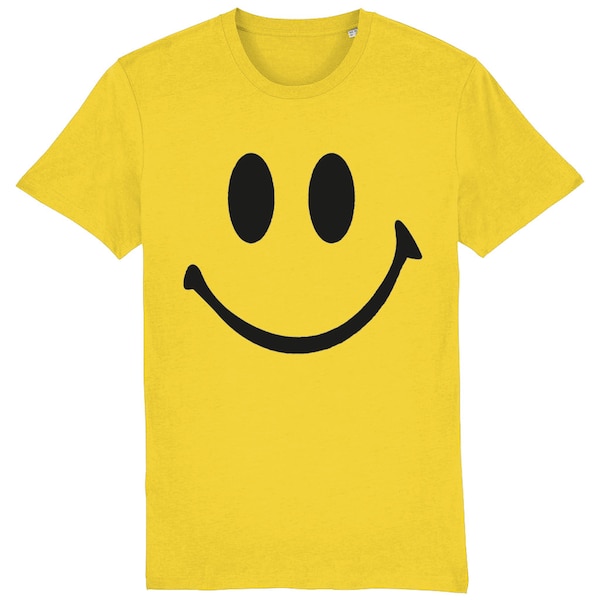 Smiley Tshirt - Etsy