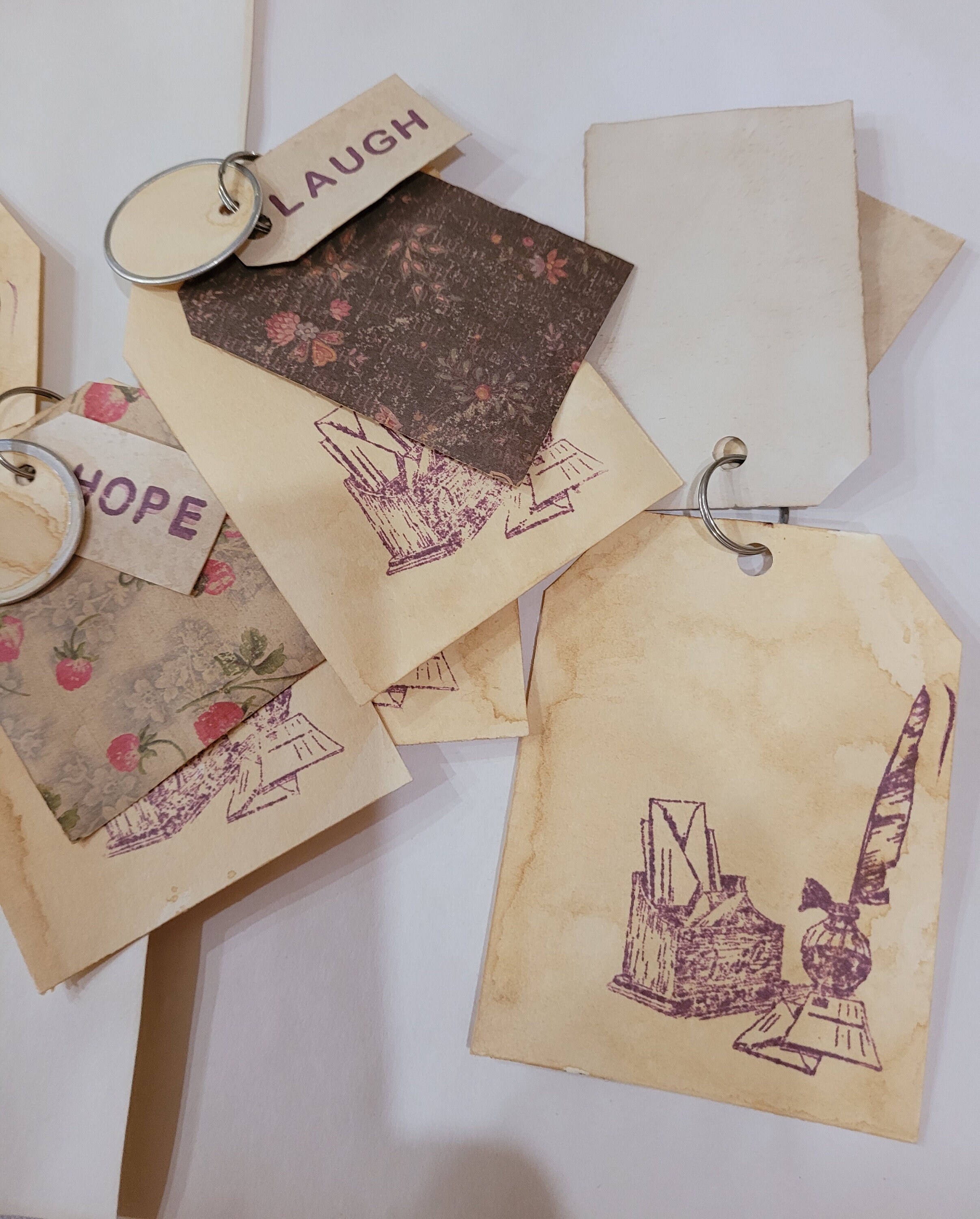 Junk Journal Dangles - Etsy