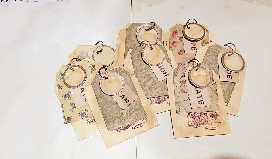 Junk Journal Dangles - Etsy