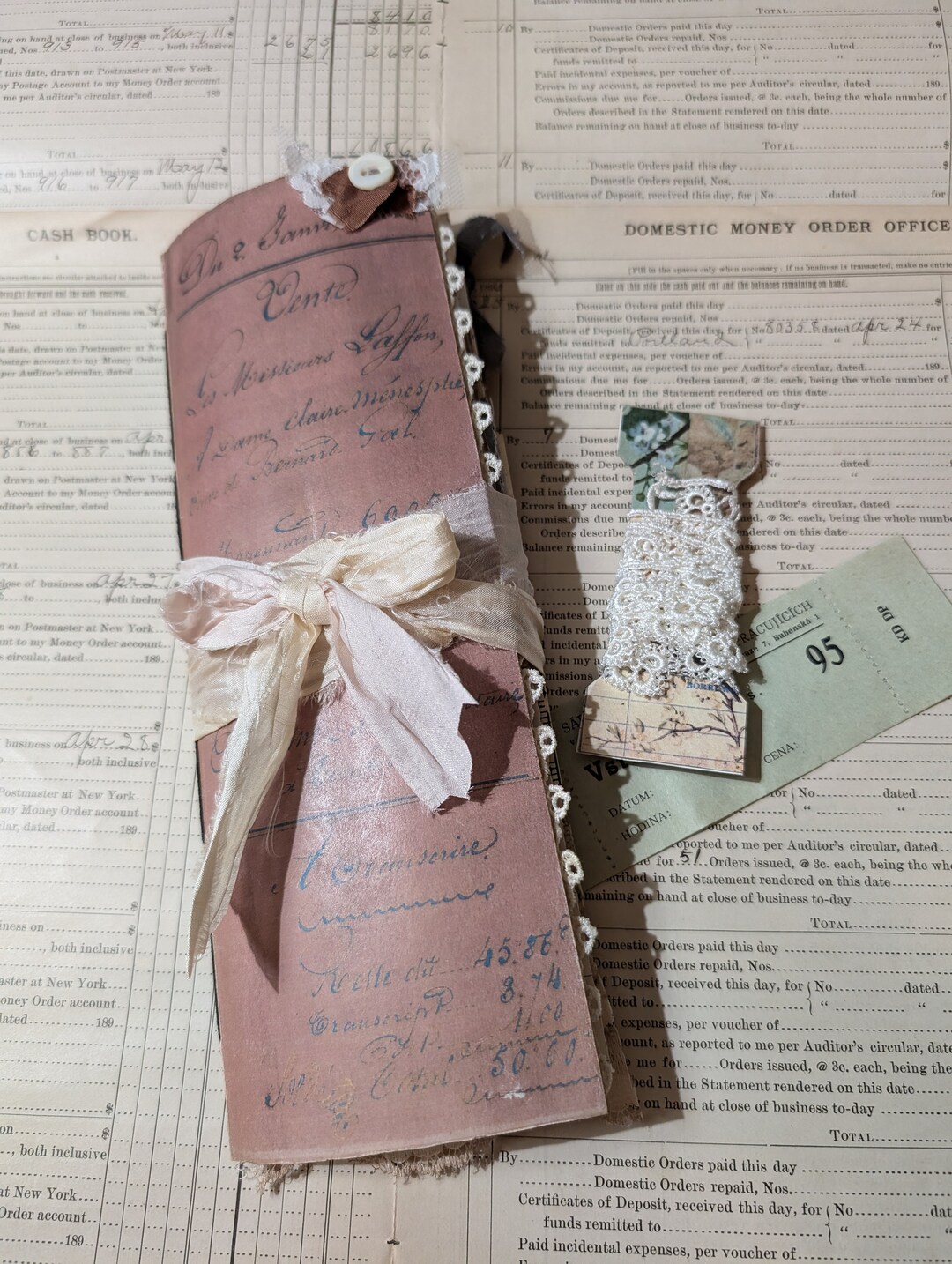 Junk Journal, Handmade Journal, Digital Kits Used - Etsy