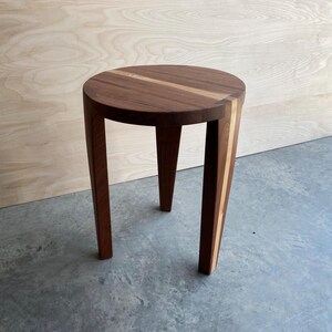 Round End Table | Circle | Cherry | Wood | Dovetail | Handmade ...