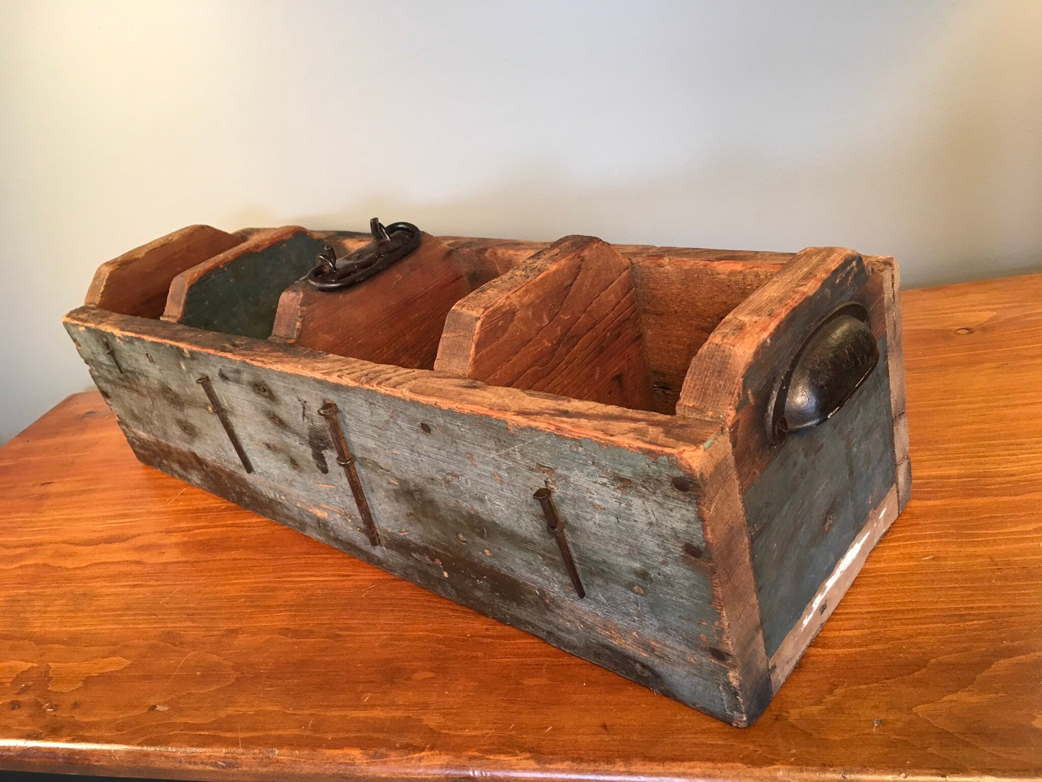 Primitive 1800s Nail Box Rustic Tool Caddy Carpenter Tool - Etsy