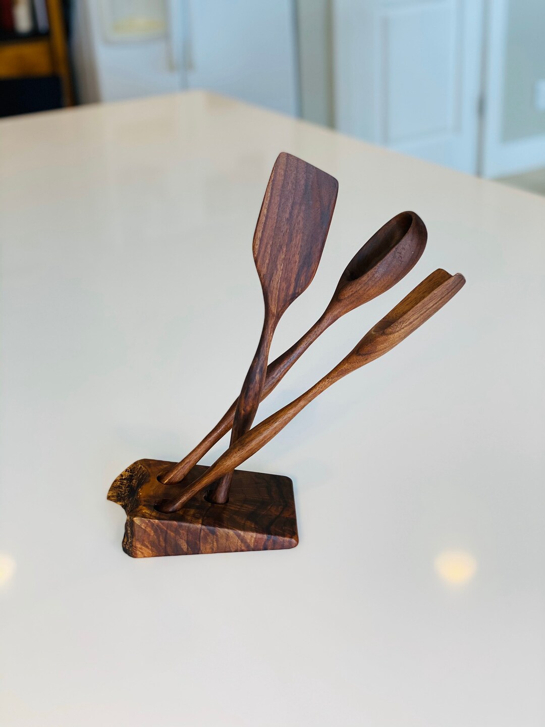Kitchen Utensils | Handmade | Wood | Walnut | Spoon | Spatula | Scoop ...