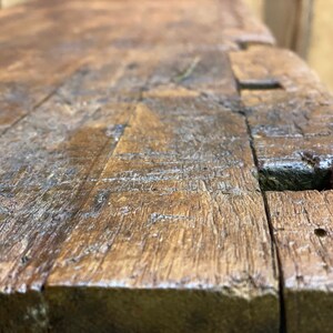 Vintage Work Bench | Woodworking Bench Top | Entry Bench | Garden Bench ...