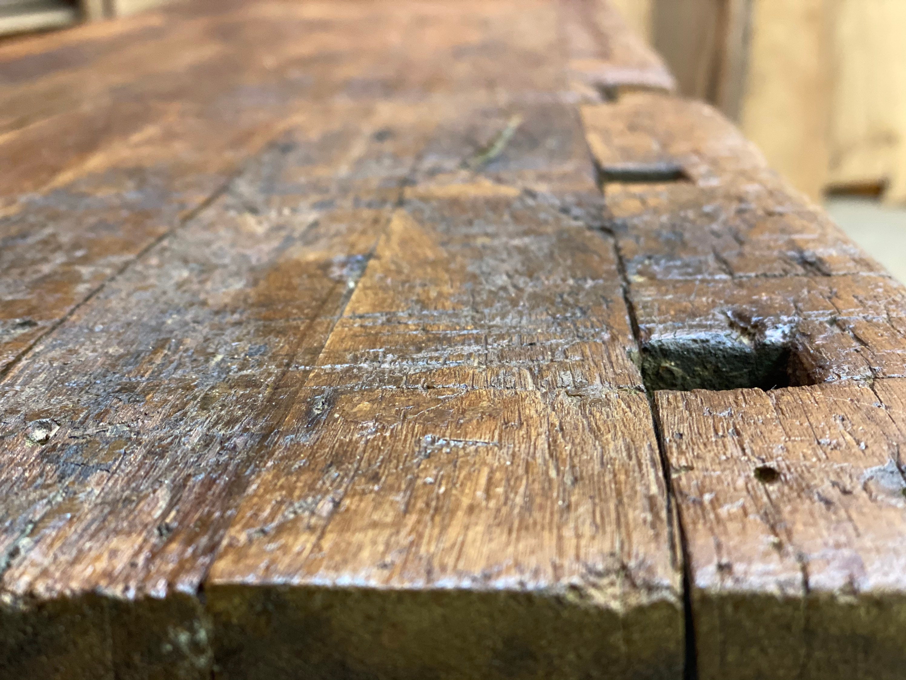 Vintage Work Bench Woodworking Bench Top Entry Bench Garden Bench Park ...