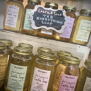 Mad Mattis Hand Made Liquid Castile Soap - Etsy