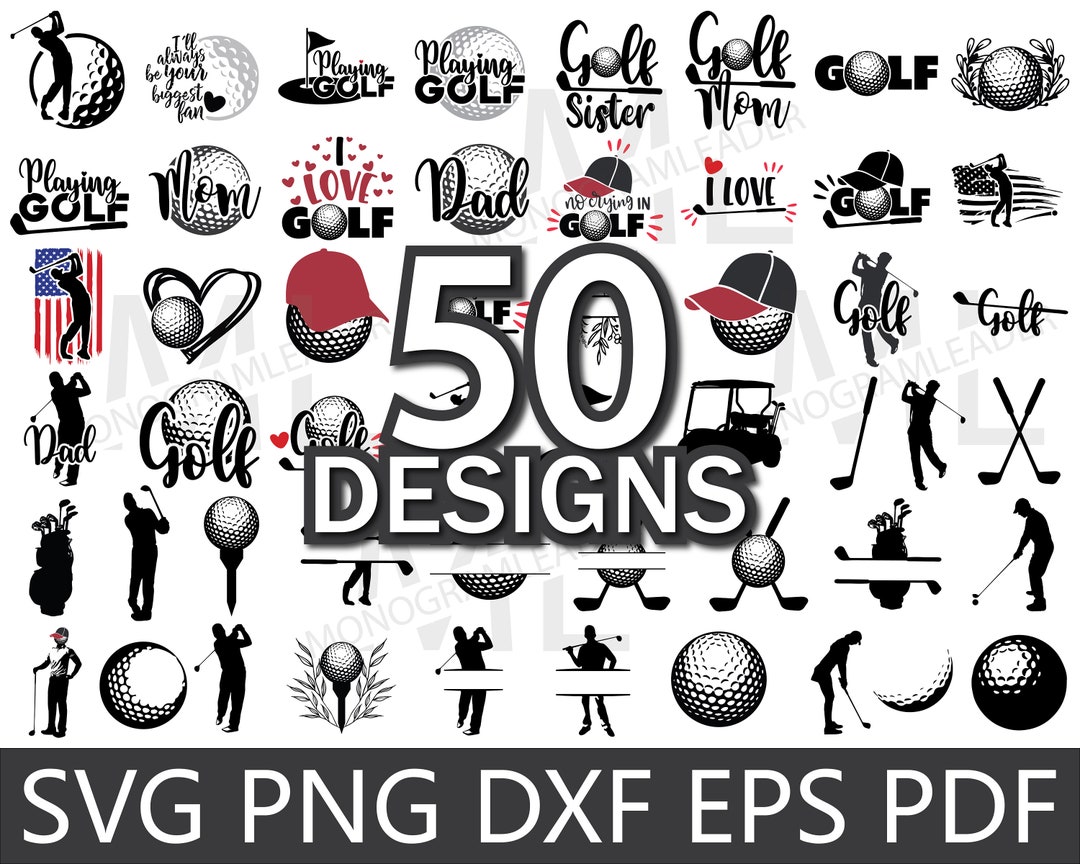 Golf Svg | Golf SVG Bundle | Golf Ball SVG | Golf Png | Golf Clipart ...