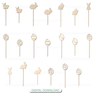 Stir Sticks SVG Bundle: 100 Laser Cut Cake Topper Designs - Etsy