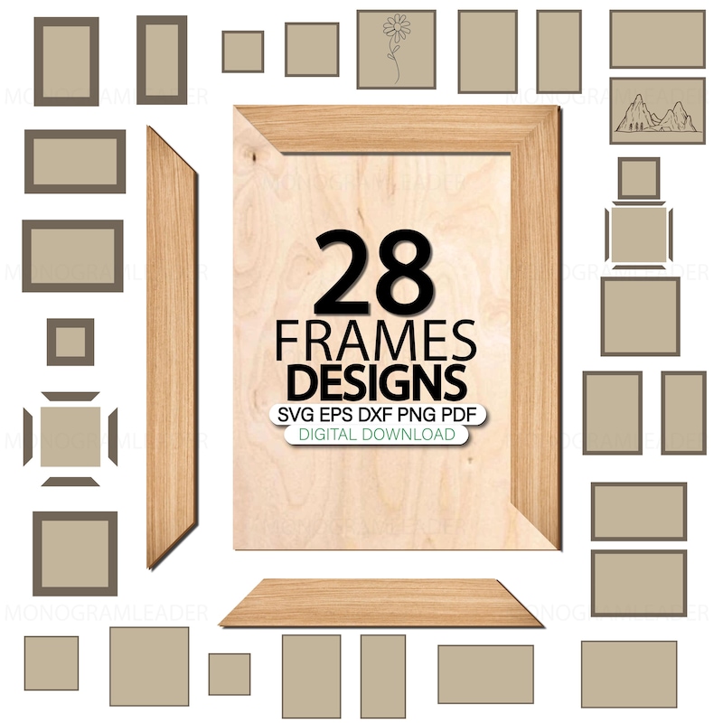 Picture Frame Svg - Etsy