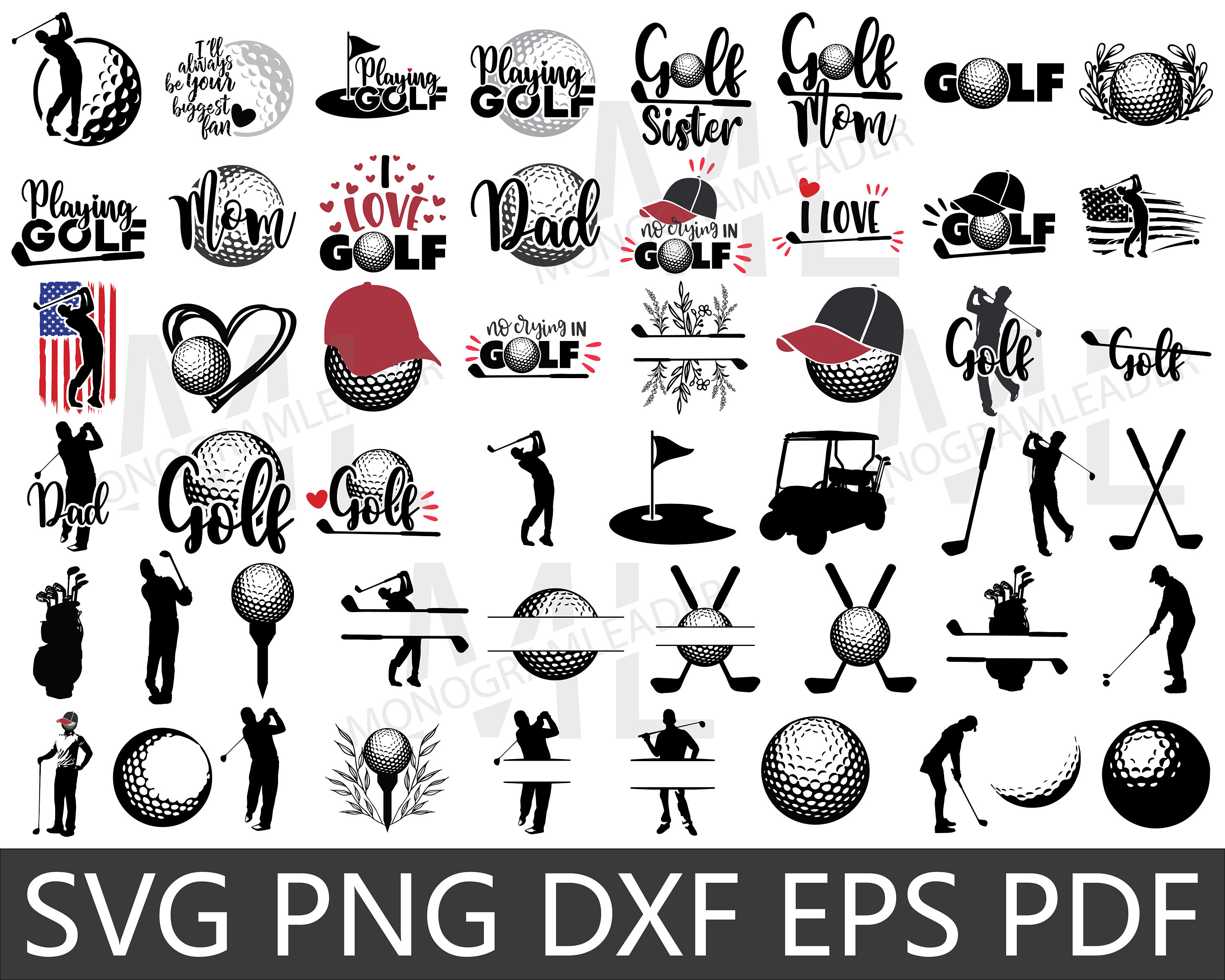 Golf Svg Golf SVG Bundle Golf Ball SVG Golf Png Golf - Etsy UK