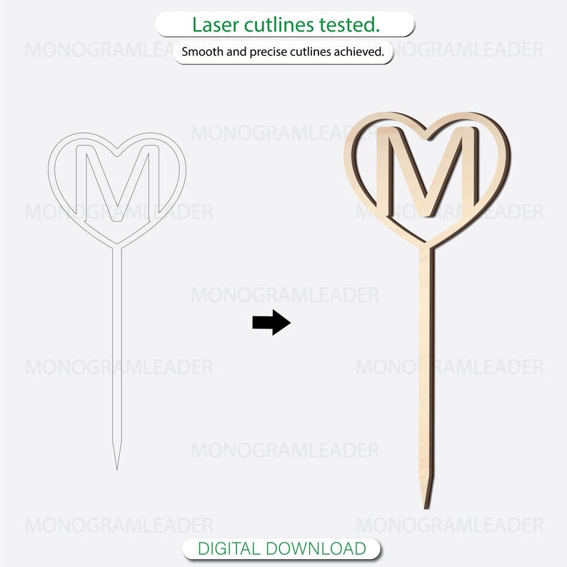Stir Sticks SVG Bundle: 100 Laser Cut Cake Topper Designs - Etsy