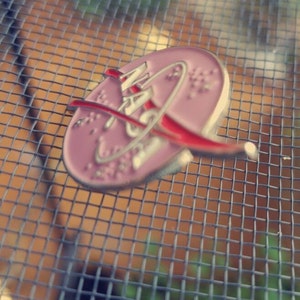 Pastel Pink Space Pin - Etsy