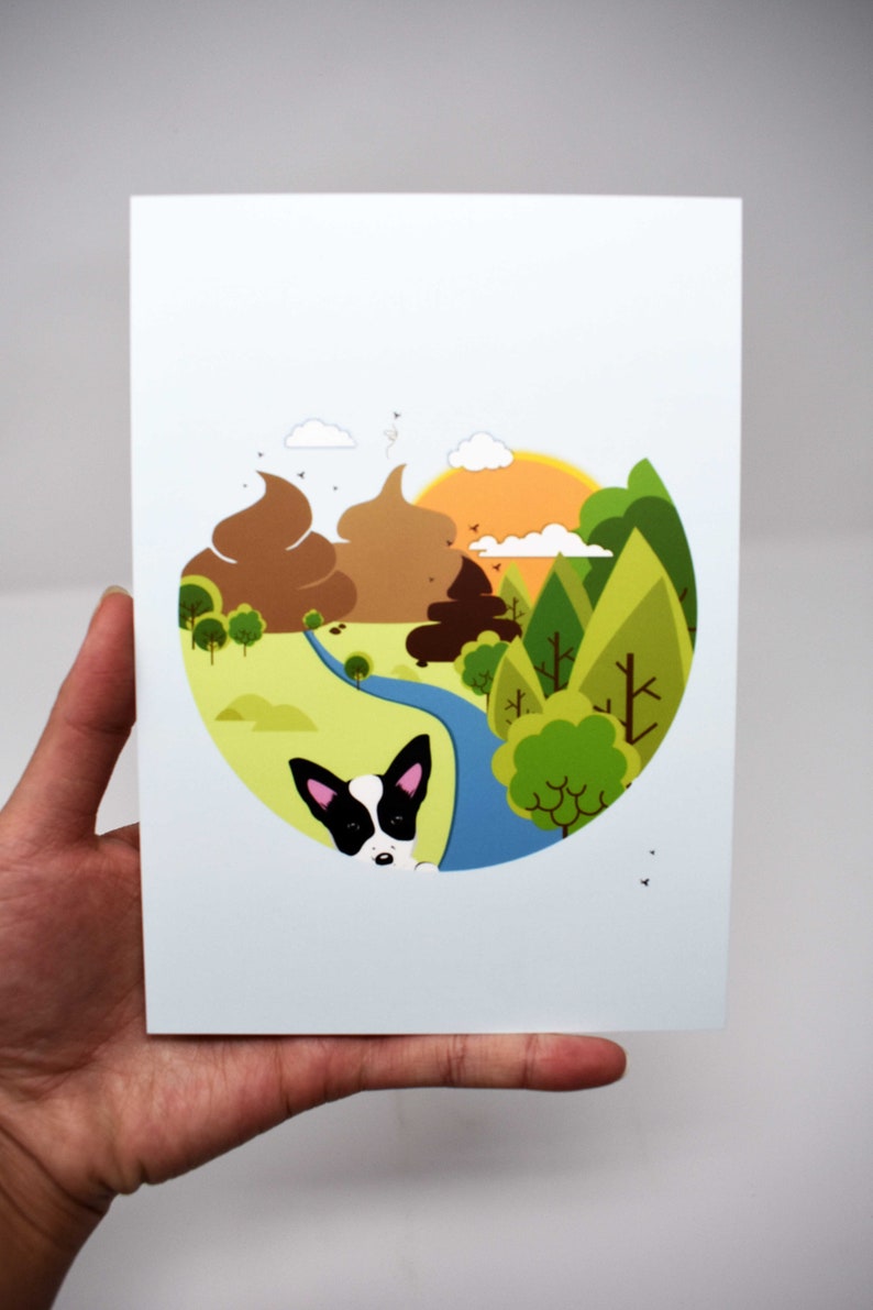 Poop Mountain Poster | Borgi | Dog Owner | Bathroom Art | Wall Decor - Etsy