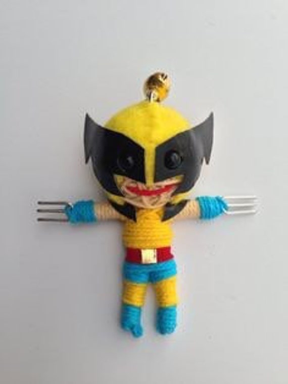Classic 90s Wolverine Yellow & Blue Suit Mutant Superhero - Etsy