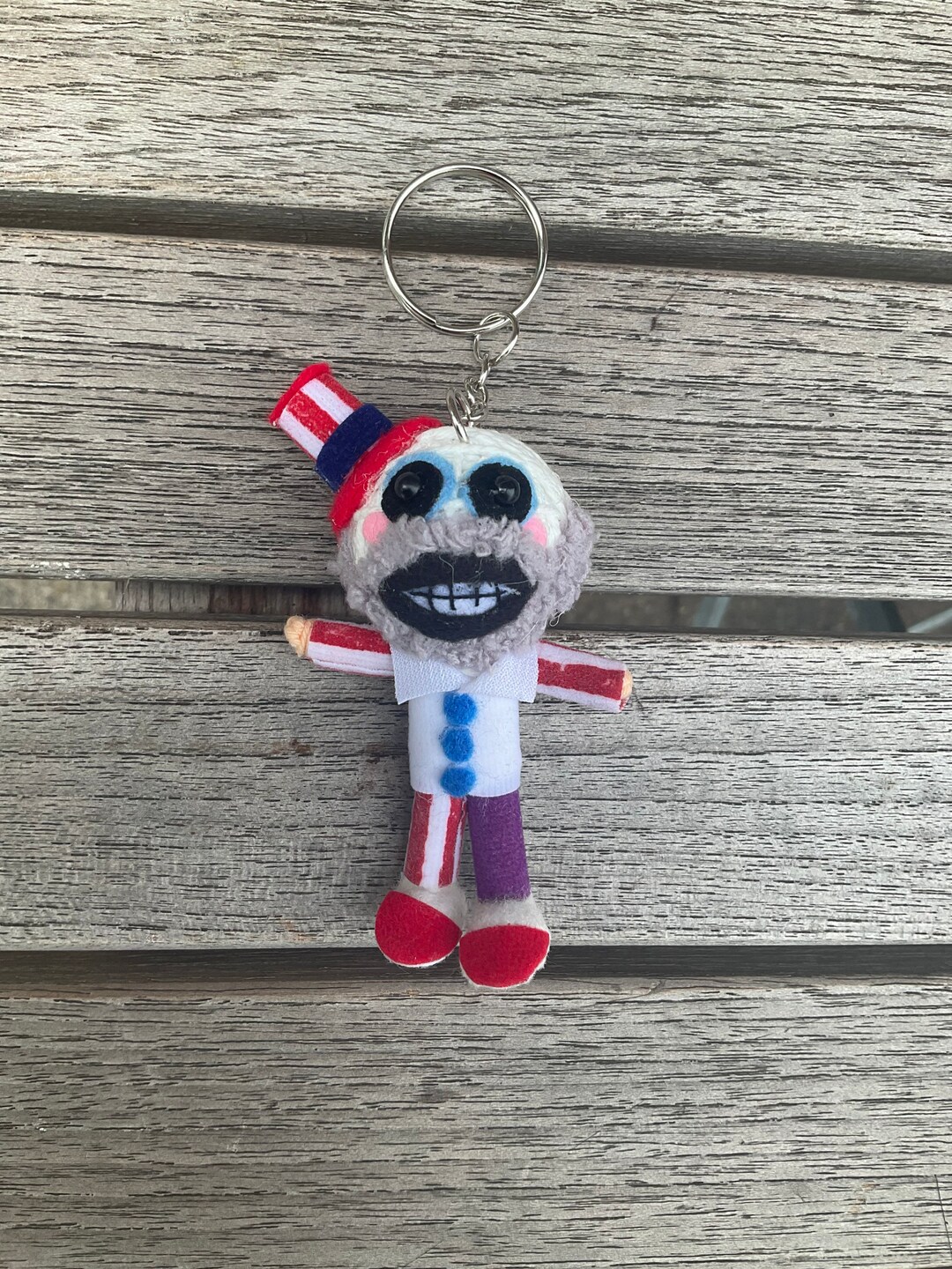 Captain Spaulding Horror Clown Cult Icon Handmade String Doll - Etsy