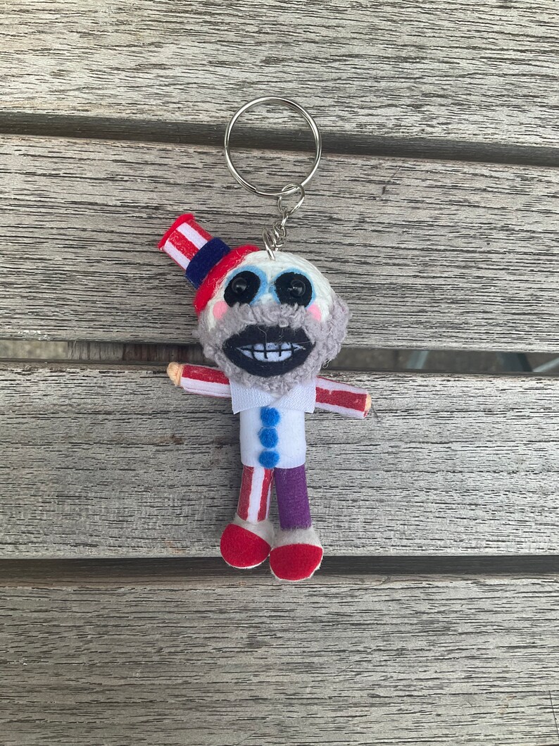 Captain Spaulding Horror Clown Cult Icon Handmade String Doll - Etsy