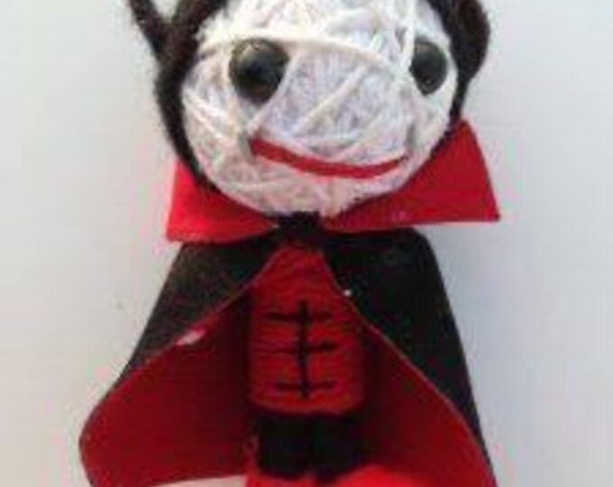 Dracula Vampire Gothic Horror Movie Icon Handmade Voodoo String Doll ...
