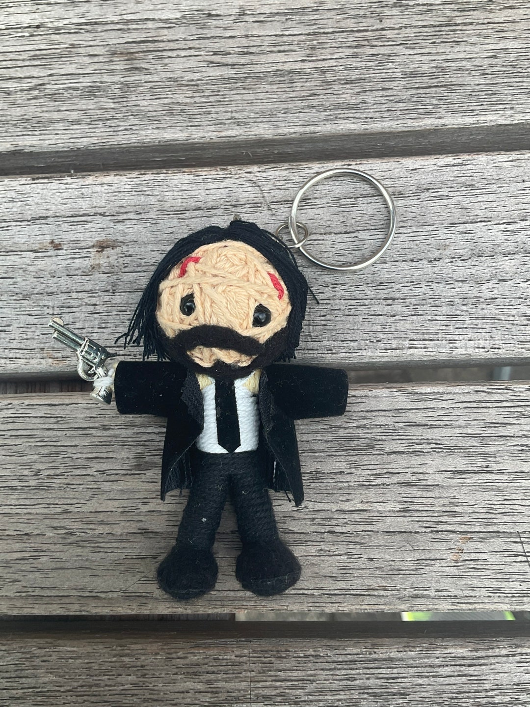 John Wick Keanu Action Star Cool Hitman Assassin Icon Handmade Voodoo ...