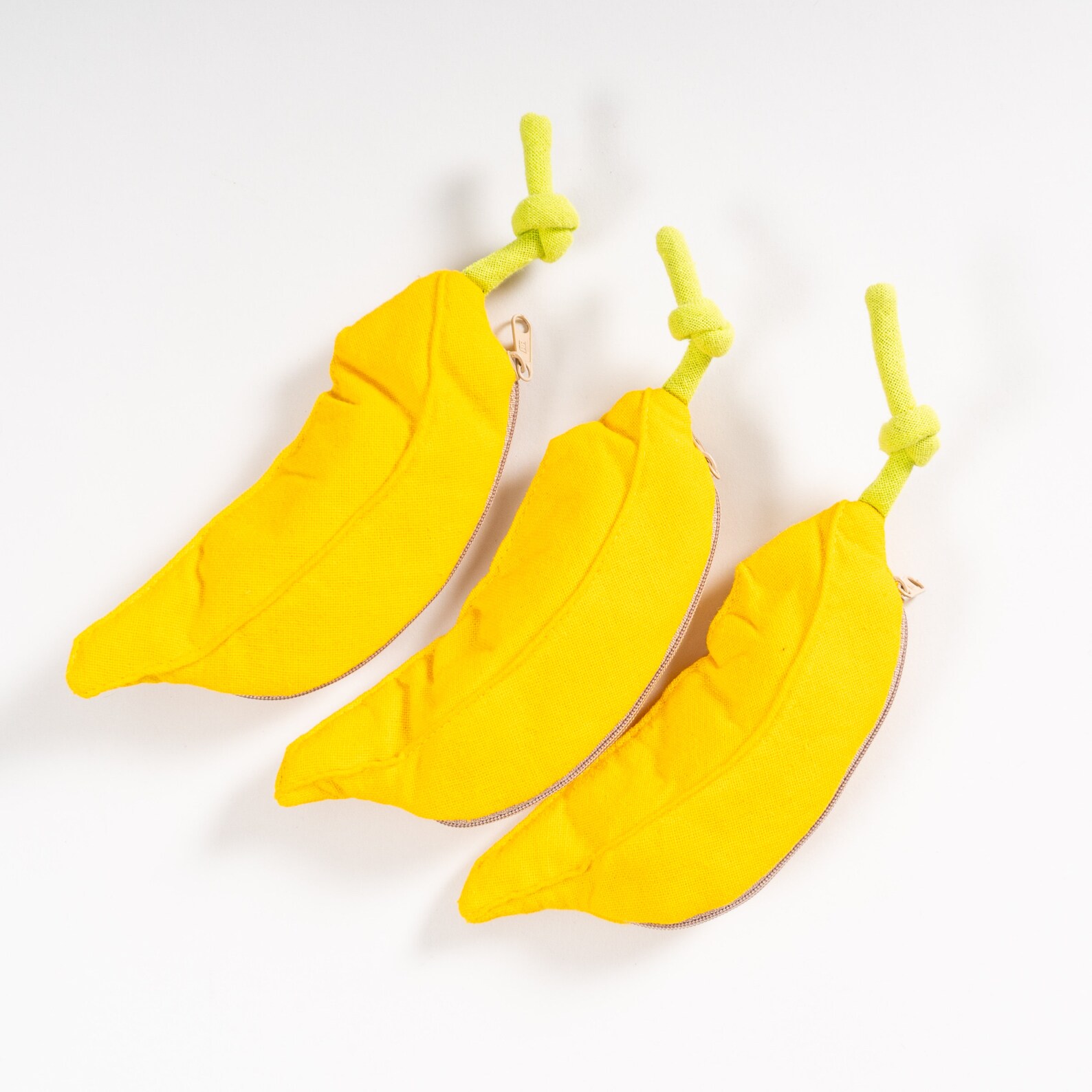 CUTE Monkeys in a Banana Zip Pouch / Purse Handmade & Unique - Etsy